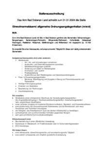Einwohnermeldeamt Bad Doberan